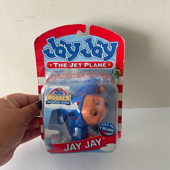 toy island | Toys | Nib Retro Jay Jay The Jet Plane Wooden Toy | Poshmark